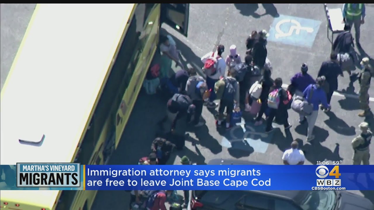 Immigration attorney says migrants are free to leave Joint Base Cape ...