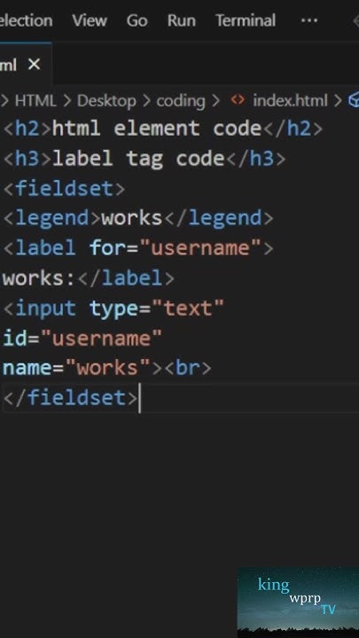 Html Tutorial L Html Element Reference Label Code Htmltutorial Htmlcss Html Coding