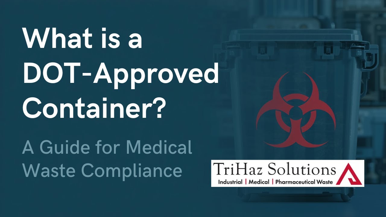 What is a DOT-Approved Container? A Guide for Medical Waste Compliance ...