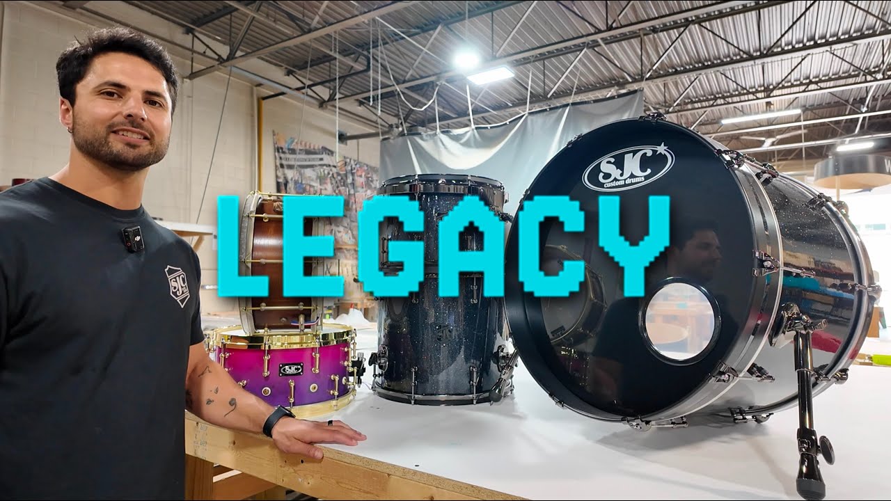 SJC Drums USA Custom Shop: Legacy - YouTube