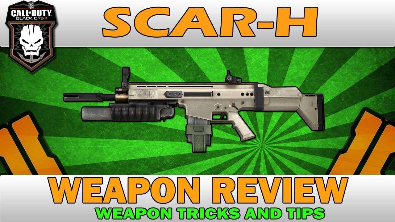 BO2 | SCAR H REVIEW | A.G.R STEALTH CHOPPER ORB GAMEPLAY - YouTube