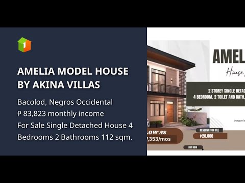 AMELIA MODEL HOUSE BY AKINA VILLAS