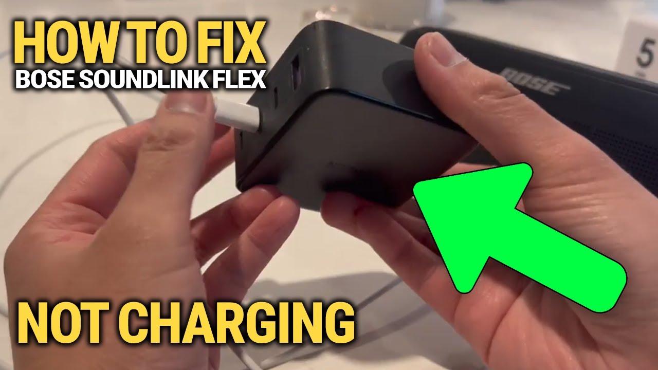 How To Fix Bose SoundLink Flex Not Charging: Easy Guide - YouTube