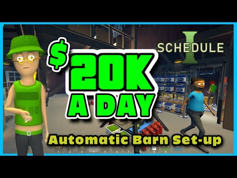 $20K/Day Automatic Coke Barn in Schedule 1 - YouTube