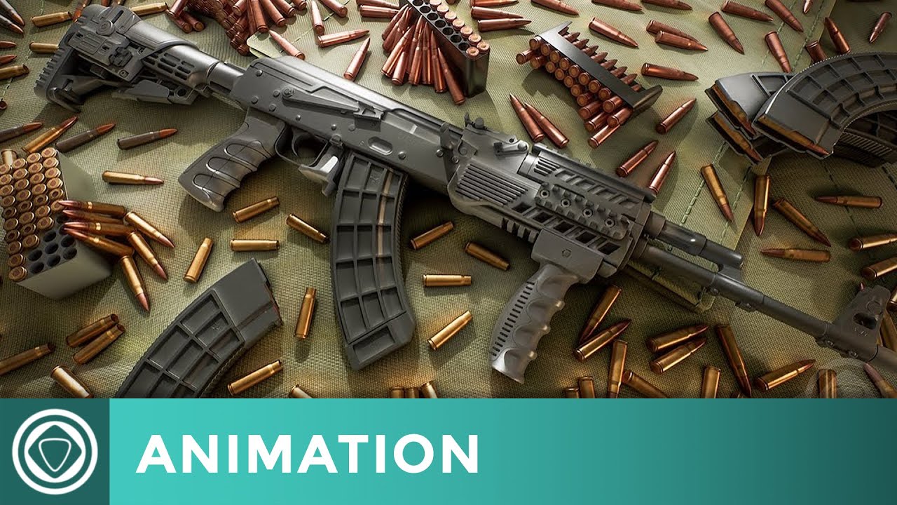 US132Z firearm Showcase - Cinematic animation. - YouTube