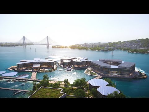 BIG Unveil OCEANIX Busan, The World’s First Prototype Floating City ...
