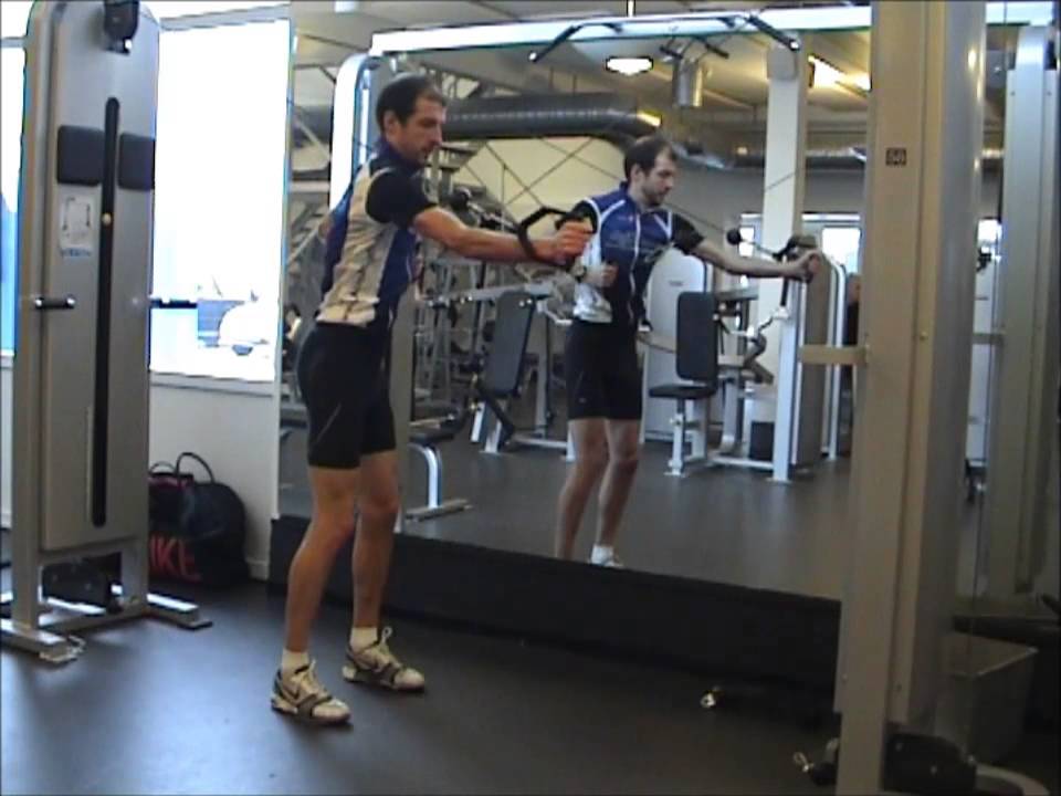 Cable cross boxing AimHigh - YouTube