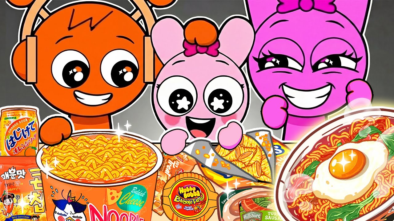 Incredibox Sprunki | Oren Family Convenience Store ORANGE Food | ASMR ...
