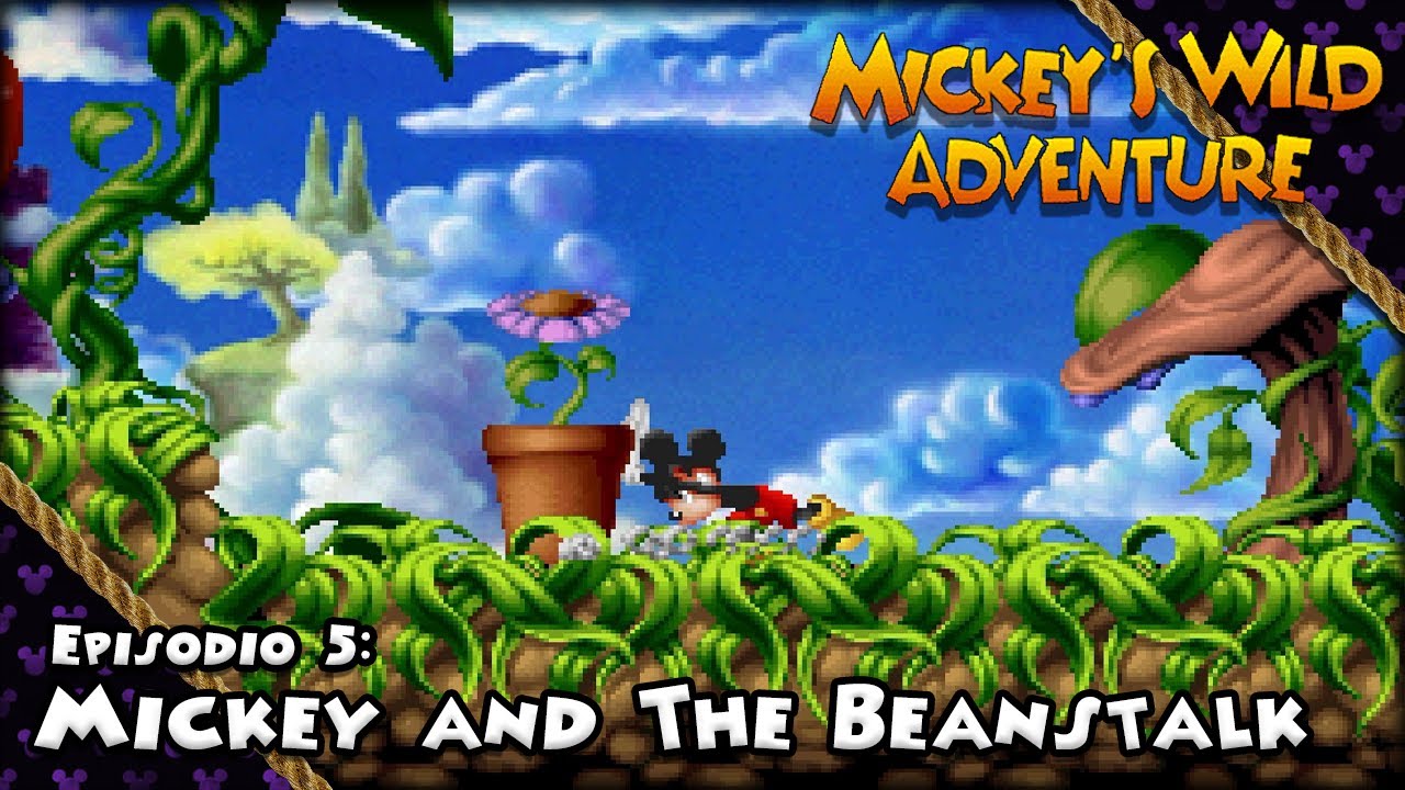 Mickey's Wild Adventure - Ep.5 - Mickey and The Beanstalk - YouTube