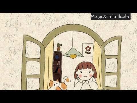 Me gusta la lluvia. A spanish Comprehensive input video - YouTube