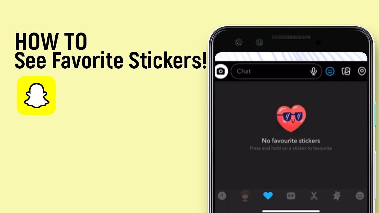 How To See Favorite Stickers On Snapchat [easy] - YouTube
