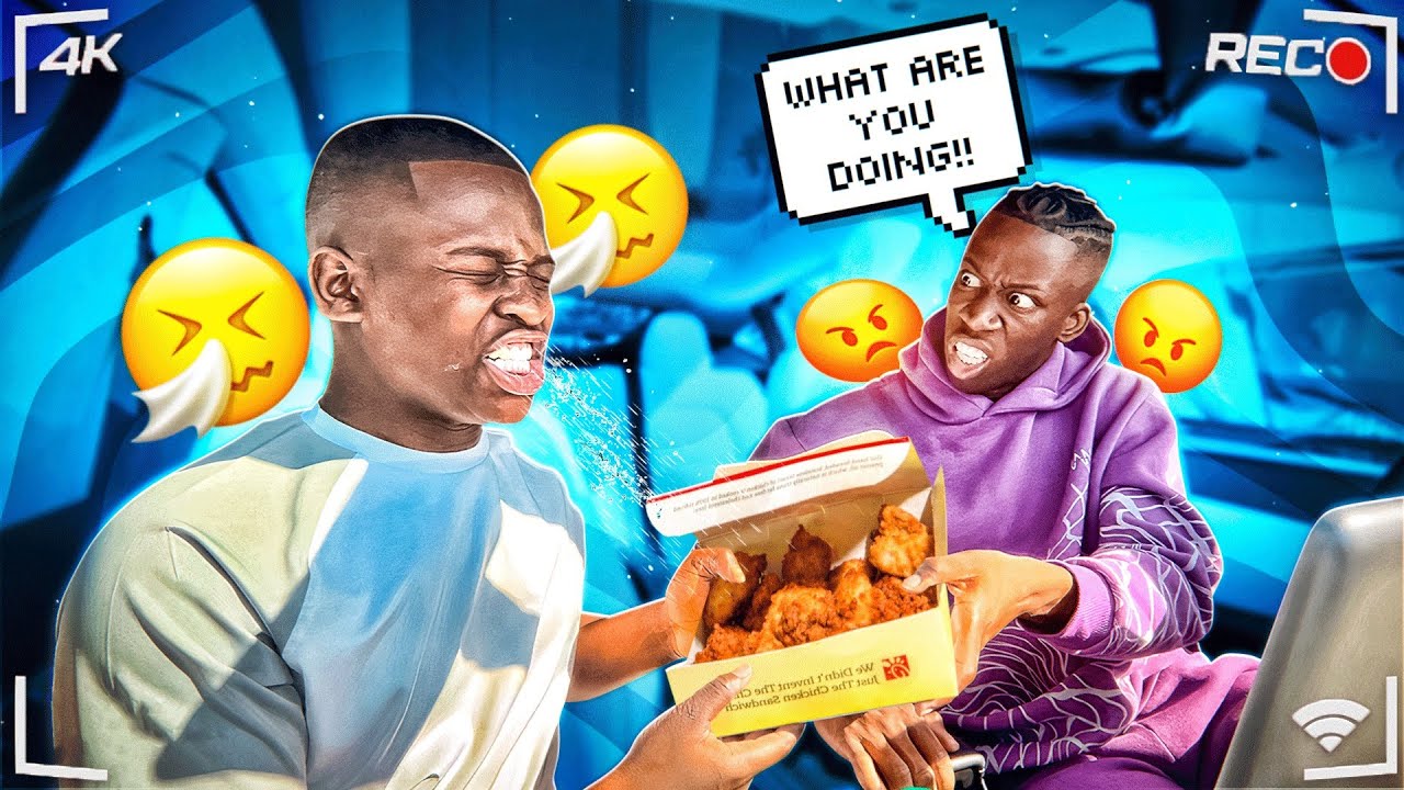 SNEEZING ON MY BOYFRIENDS FOOD TO SEE HOW HE REACTS * LEADS TO BREAK UP ...