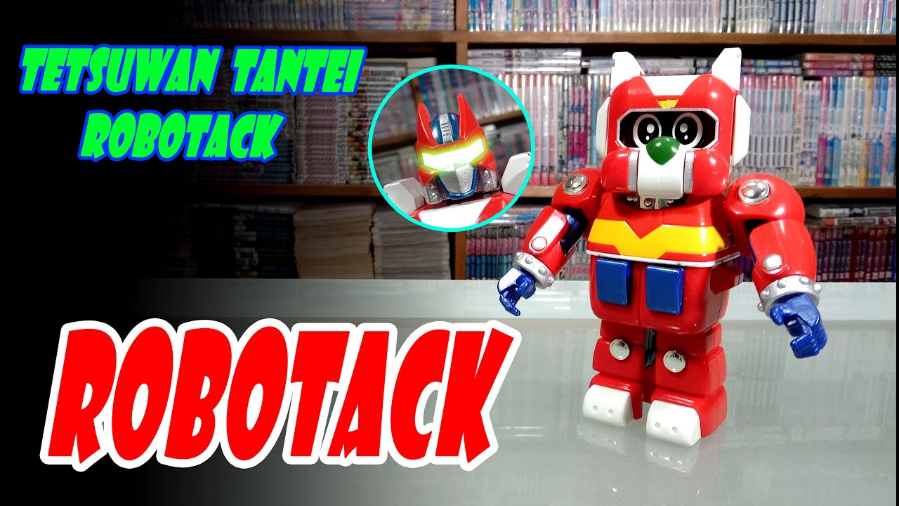"Let's Play/เล่นหุ่น" Tetsuwan Tantei "ROBOTACK" โรโบทัค หุ่นลูกหมาน้อย ...
