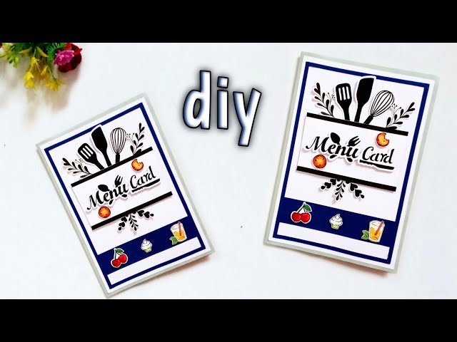 Diy Menu Cards Template Customize 19,449+ Menus Templates Online