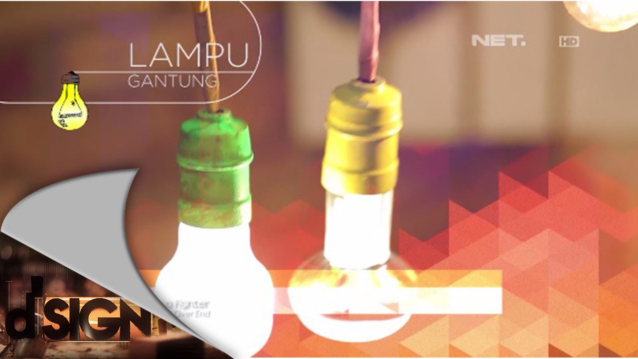 Dsign - DIY - Lampung Gantung - YouTube