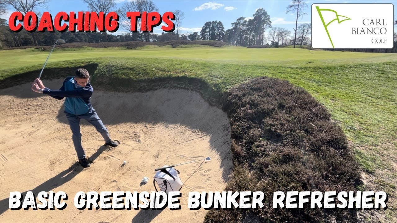 Basic Greenside Bunker Refresher - YouTube
