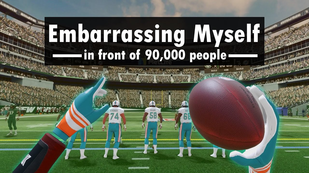 The NFL made a VR game - NFL Pro Era - YouTube