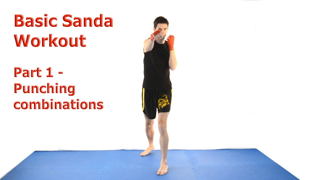 Basic Sanda Workout Part I - Punching combinations - YouTube