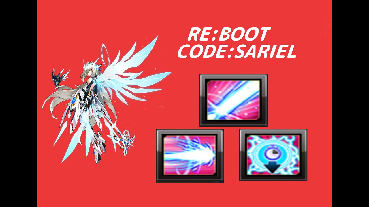 艾爾之光ELSWORD TW CODE:SARIEL RE:BOOT 新技能測試 新粒子光束砲 光子衝擊 電磁之核:瞬息 - YouTube