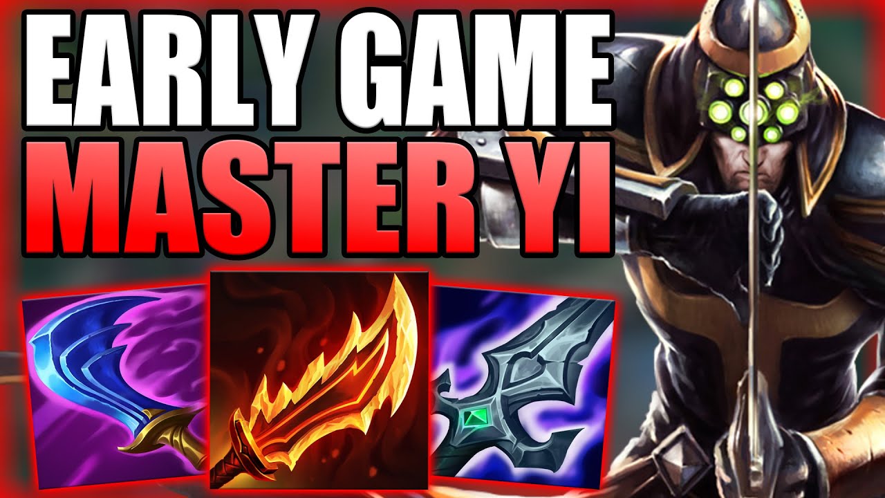 THIS IS HOW MASTER YI JUNGLE CAN EASILY CARRY EARLY & SCALE LIKE A GOD ...