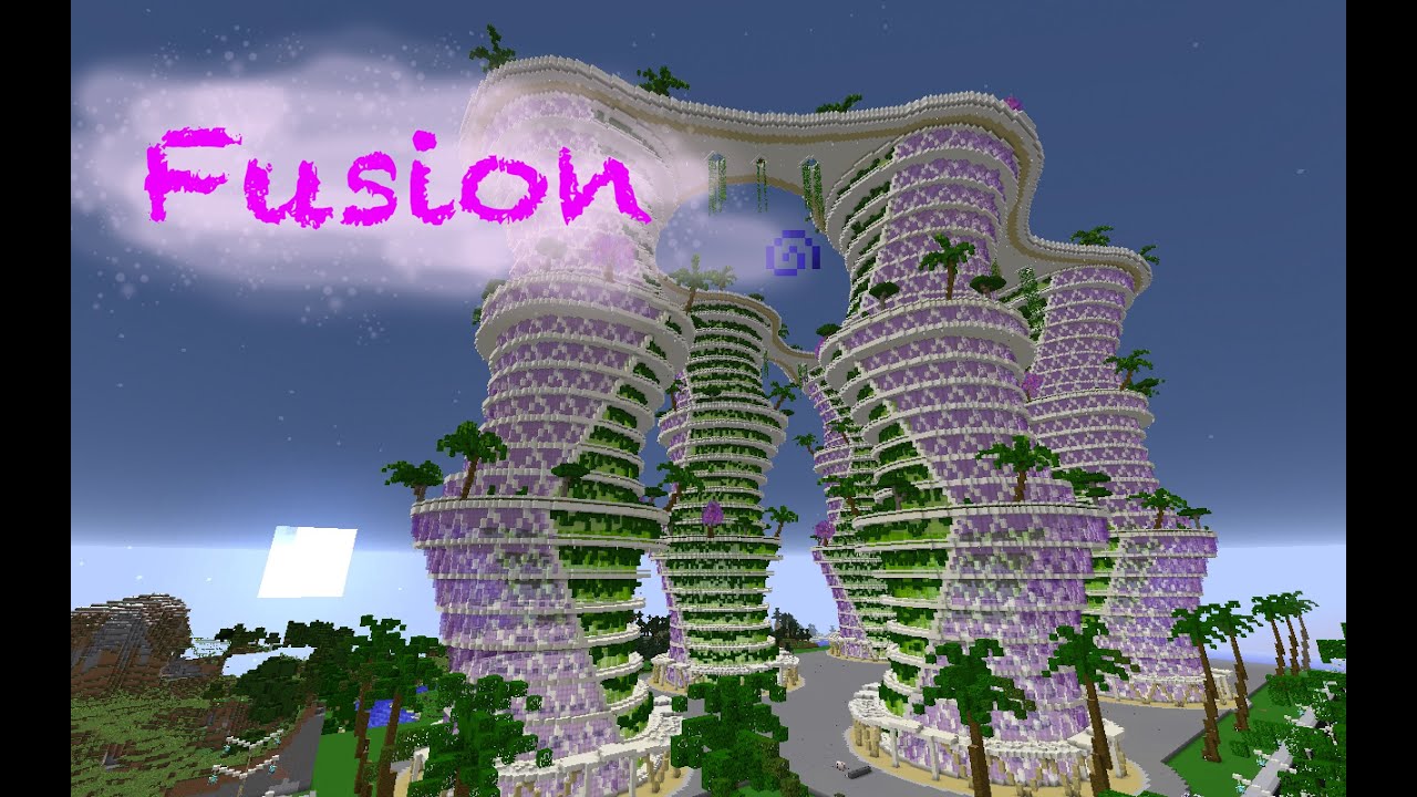 Fusion Complex of Living Open Space | Minecraft | Building - YouTube