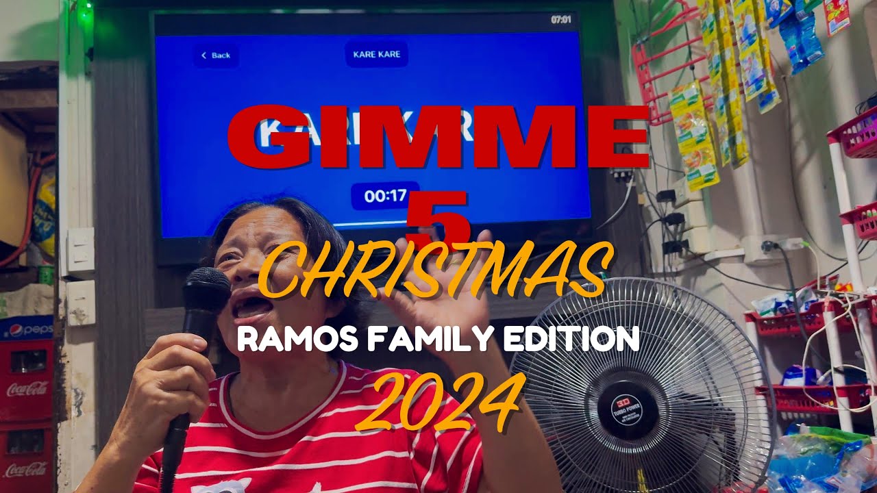 Gimme 5 Christmas party edition - YouTube