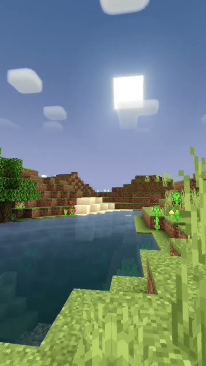 LOW END AESTHETIC SHADER MCPE 1.21||BEST LOW END SHADER NEWB X SOLEIL #minecraft #shorts - YouTube