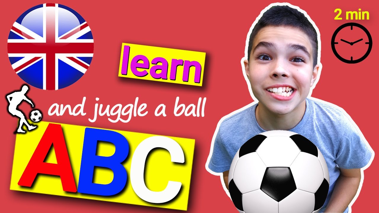 Learn The ABC with Football Juggling | Teen footballer teaches alphabet ...