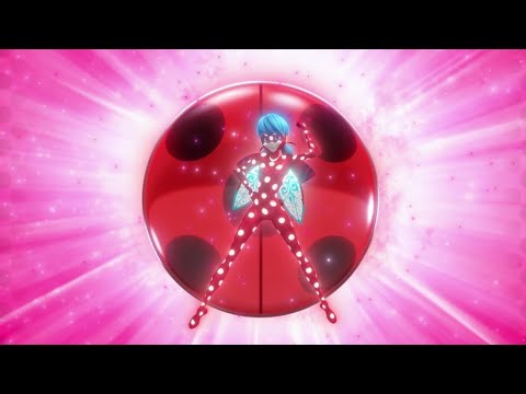 Cosmo Bug As Ladybug Marinette Dupain-Cheng Transformation From ...