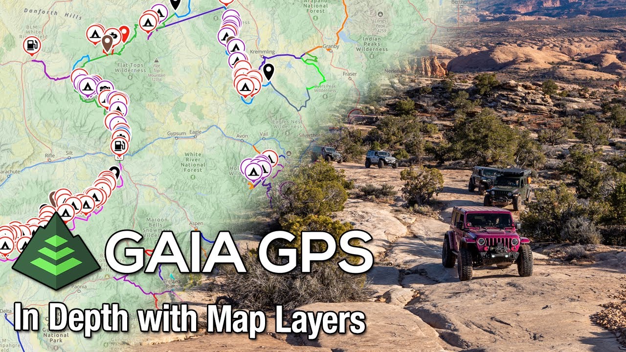 Gaia GPS Map Layers Deep Dive - YouTube