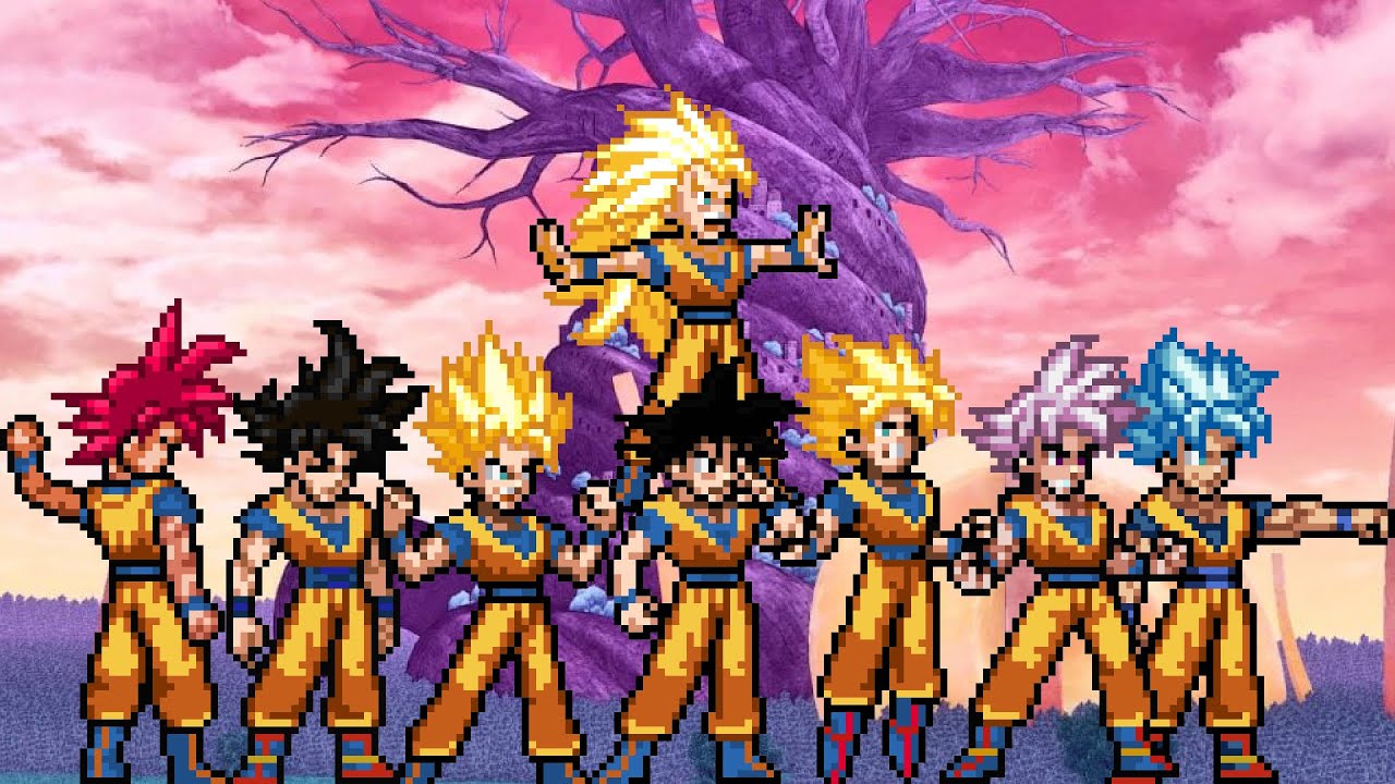 Edit char ULTIMATE GOKU JVL OP mugen jus,Edit by jhoy - YouTube
