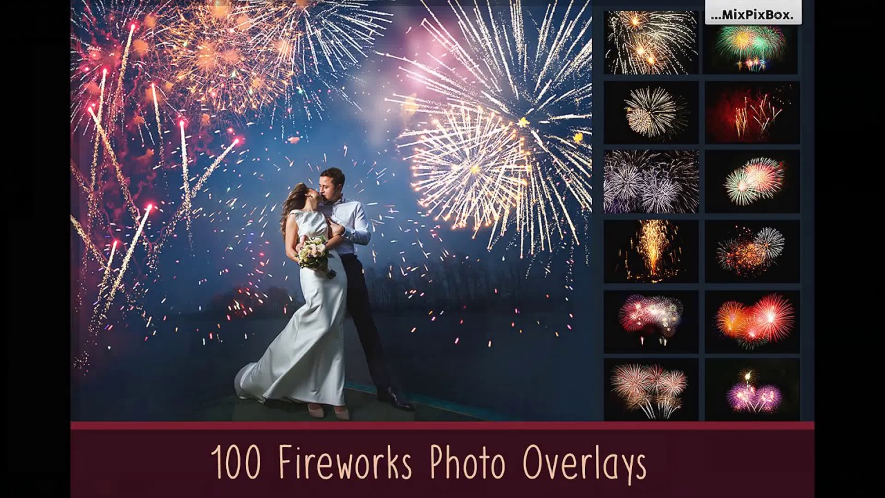 Fireworks Overlay Video tutorials - YouTube
