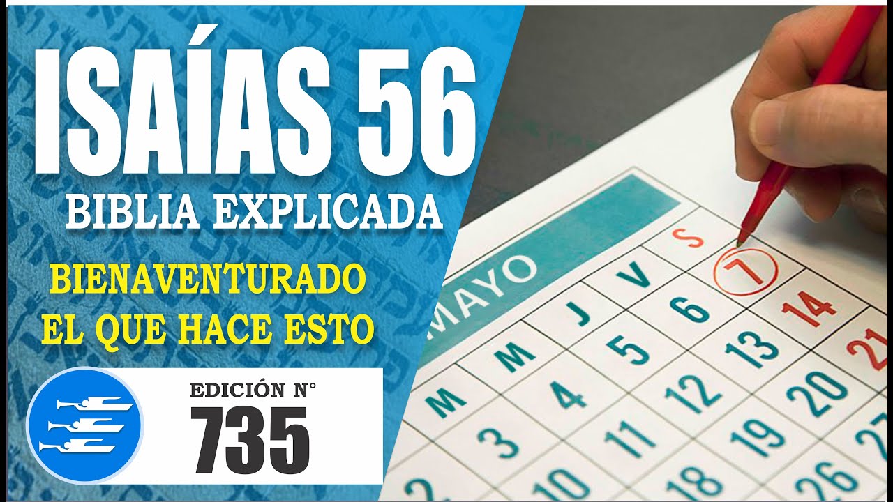 ISAIAS 56 - EXPLICADO 🔥 | Reavivados por su Palabra || 18 DE ENERO 2024 ...
