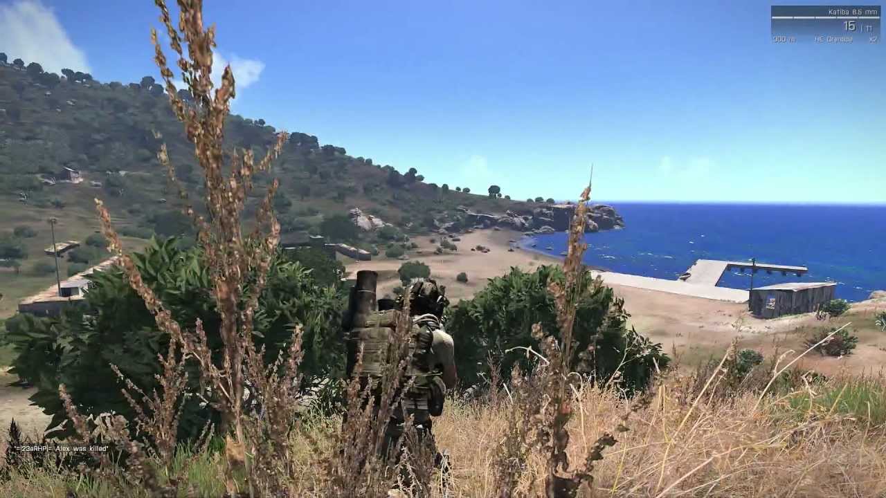 ARMA 3 alpha - Domination v10 gameplay with Ghost - YouTube