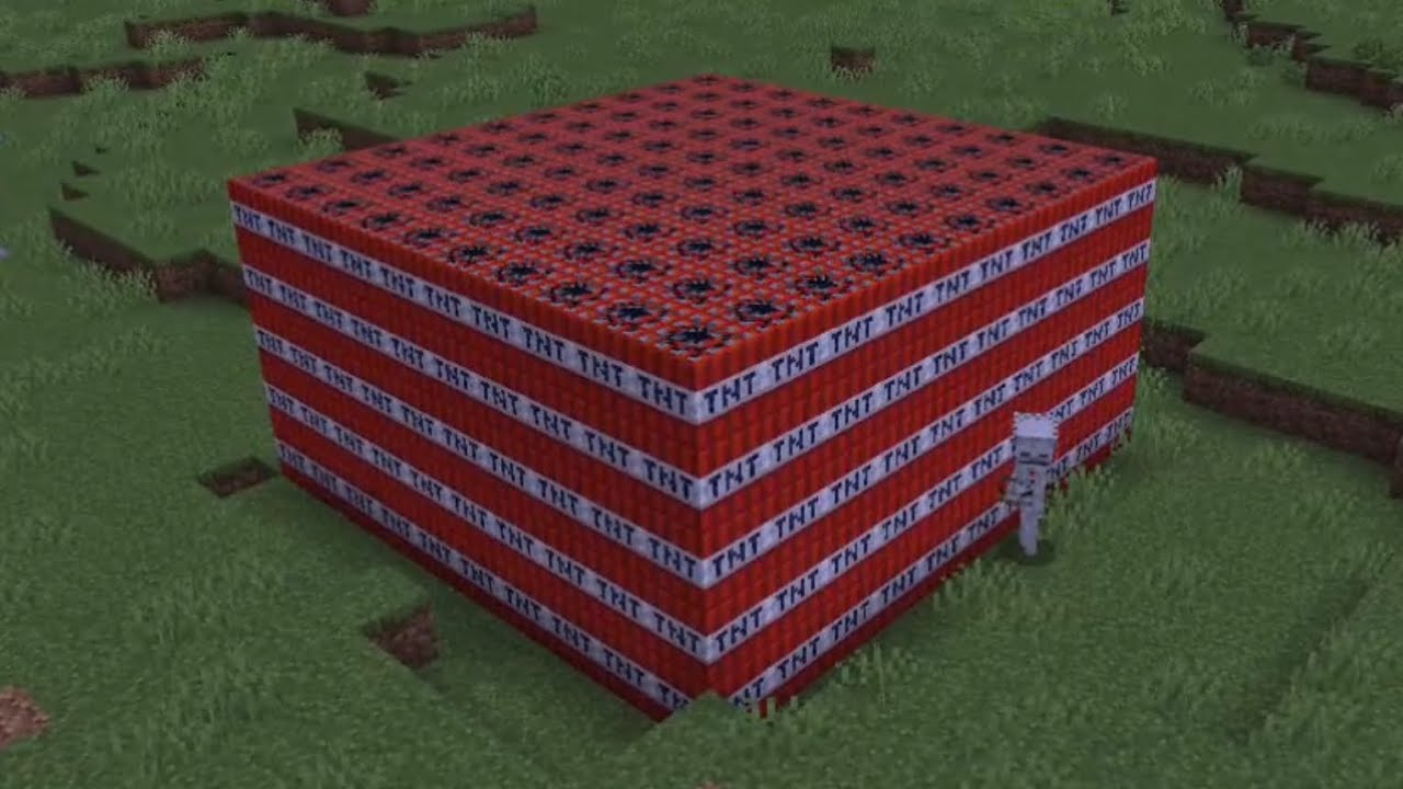 Minecraft 500 TNT Reboot - YouTube