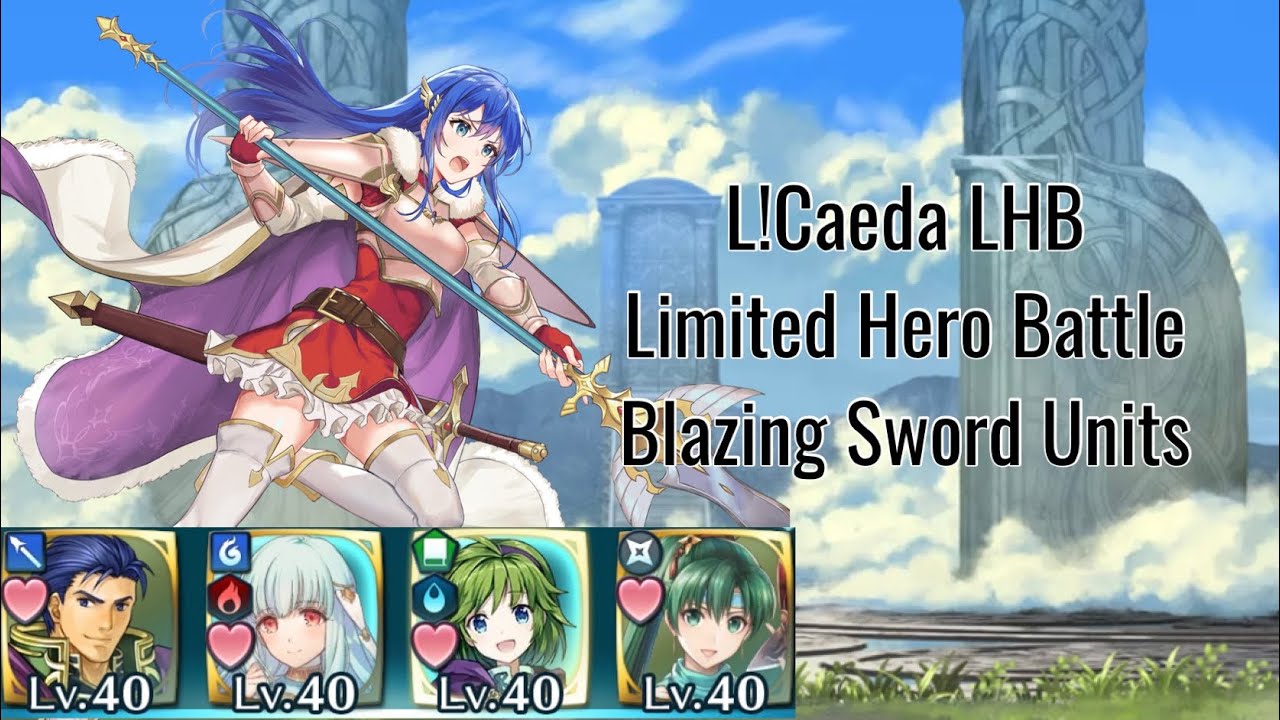 Fire Emblem Heroes - L!Caeda LHB Limited Hero Battle ABYSSAL - Blazing ...
