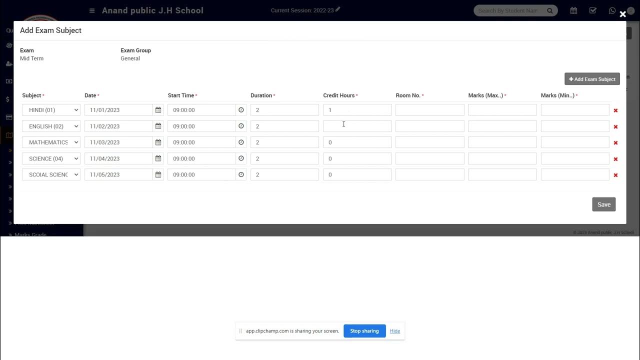 marksheet generate - YouTube