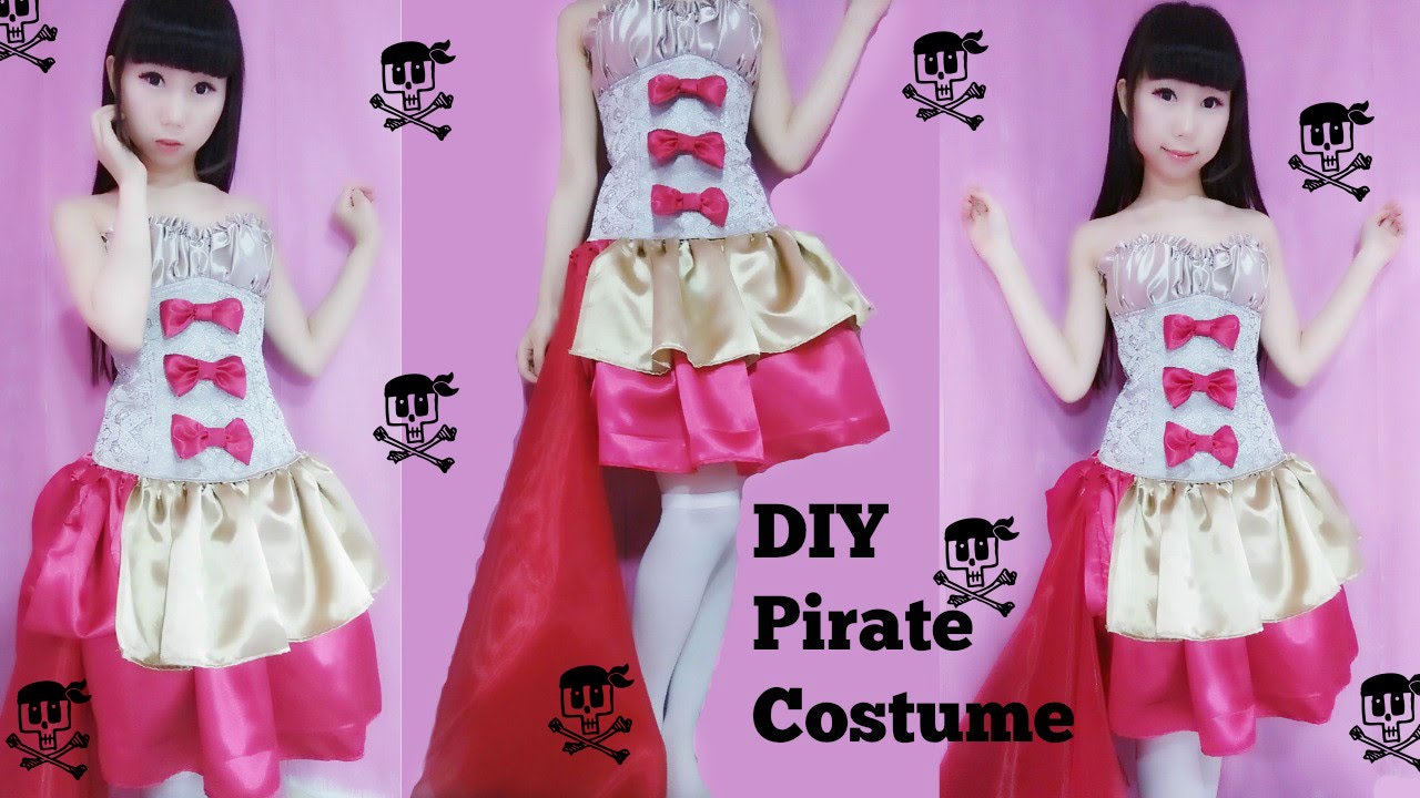 DIY Easy Pirate Halloween Costume - YouTube