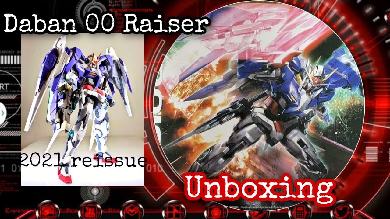 Gundam 00 Raiser | Daban MG 6603 Unboxing | Review the Quality of 2021 ...