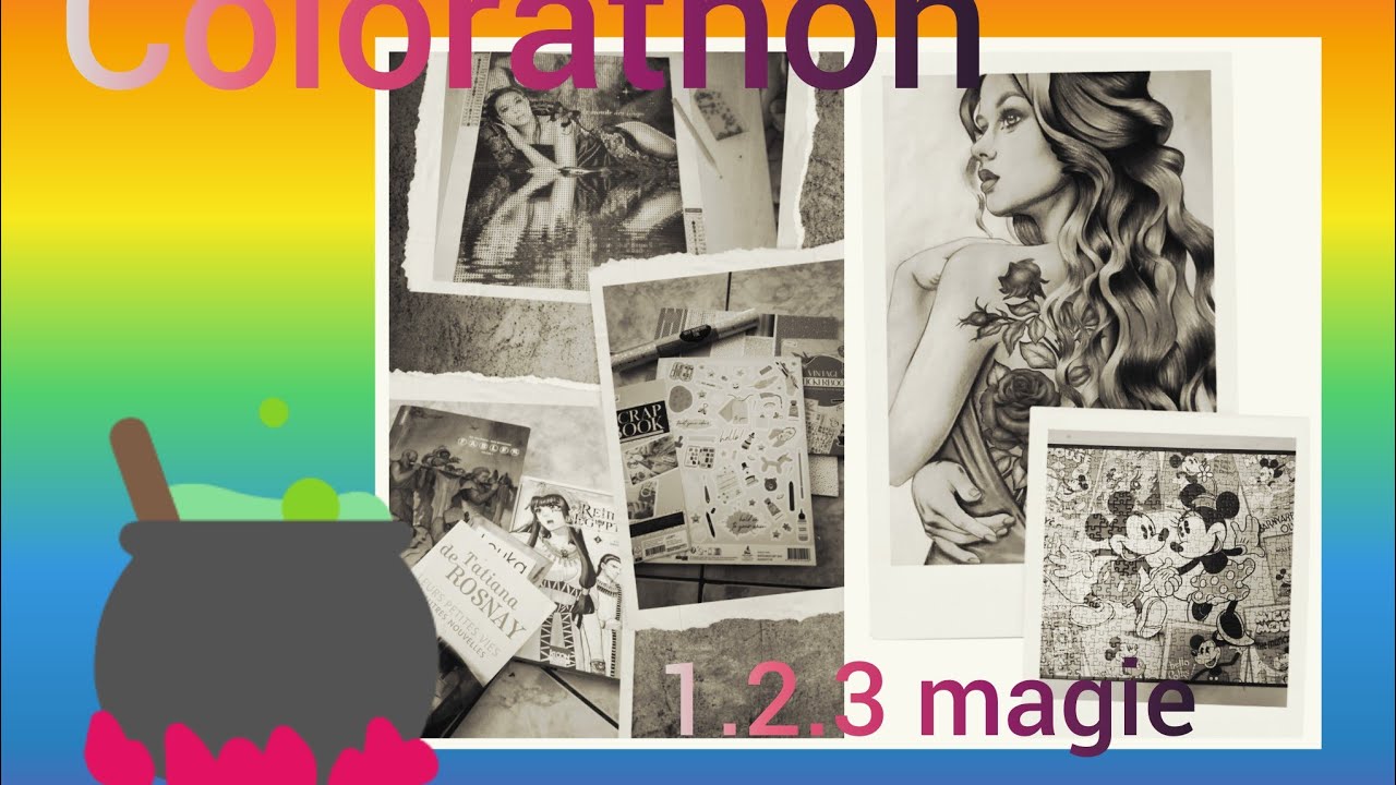 colorathon magie ! magie ! - YouTube