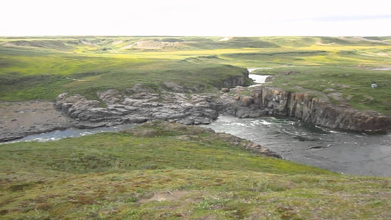 Bloody Falls, Coppermine River - Kugluktuk, Nunavut - YouTube