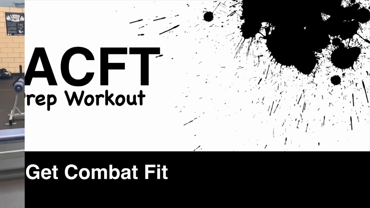 ACFT Prep Workout - YouTube