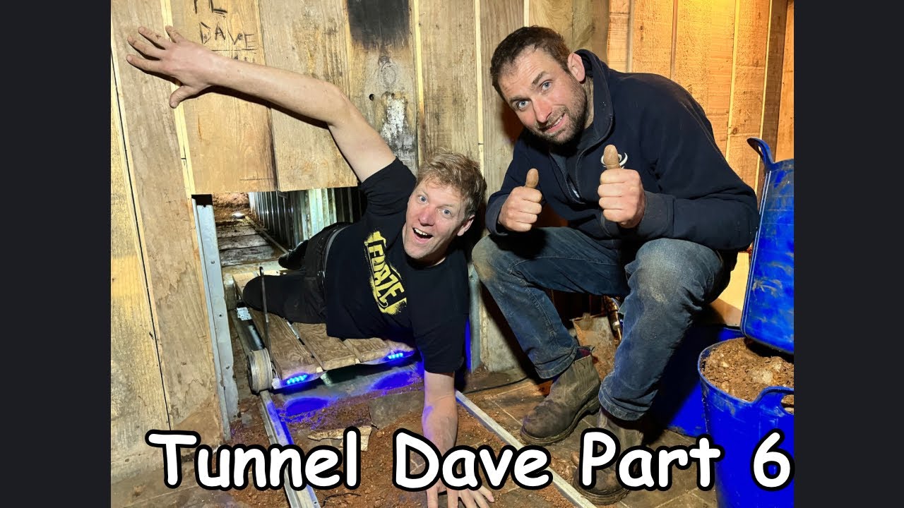 Great Escape Tunnel Dave Part 6 Escaping - YouTube