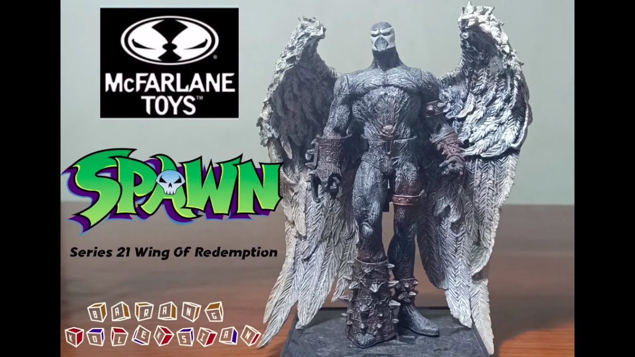 WINGS OF REDEMPTION SPAWN Review | Spawn Series 21 | McFarlane Toys Review - YouTube