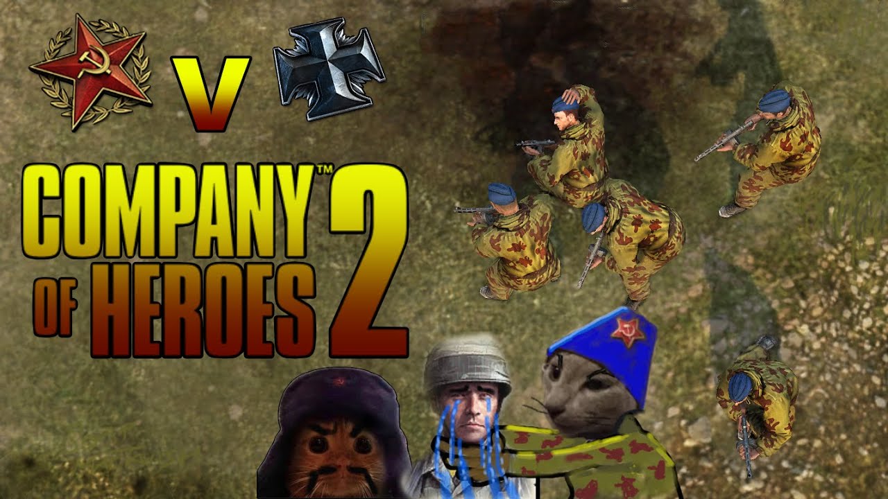 SAHNEDE GUARDS AIRBORNE TROOPS - COH2 1V1 - YouTube