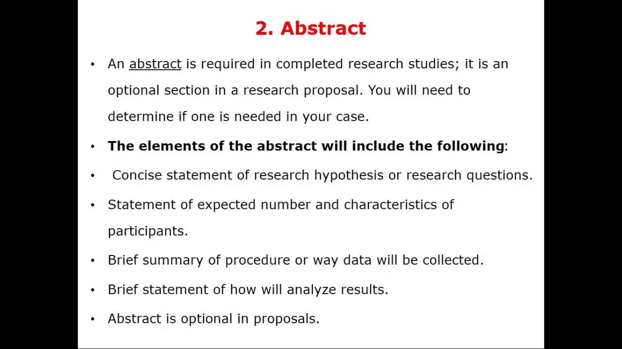 How to write a research proposal. Step by step explanation! - YouTube