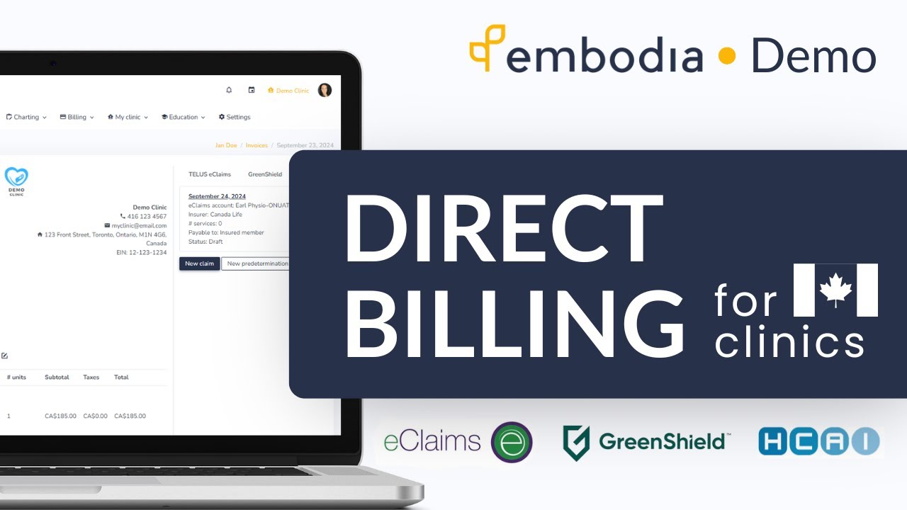 Demo Series - Session 2: Simplifying Canadian Insurance Billing - YouTube