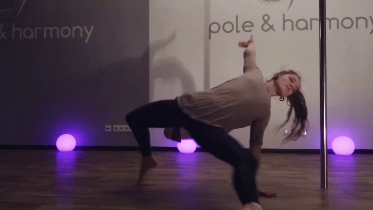 Lyrical Pole Choreography (for begginers) by Stella Upaciere - YouTube