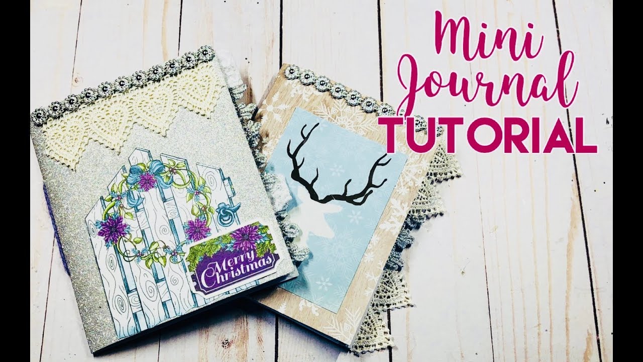 Mini Journal Tutorial - Quick and Easy - YouTube