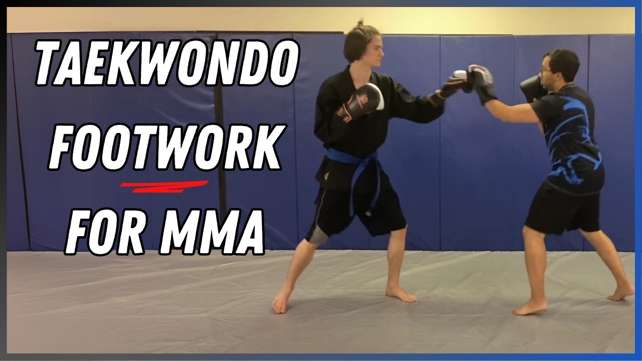 Karate & Taekwondo Footwork For MMA | Cut Angles Faster - YouTube